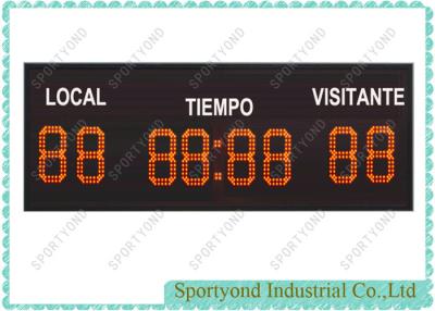 China Indoor Outdoor Football digits Scoreboard electronic led scoring sign for sale