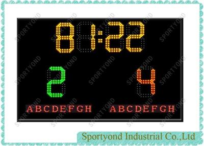 China Soccer Electronic Digital LED Scoreboard With Timer,Wireless for sale