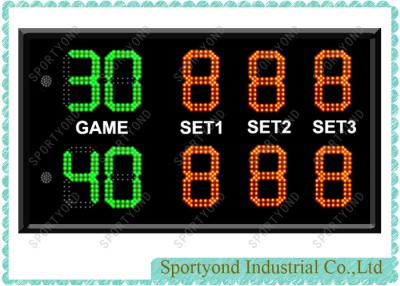 China RED and Green LED Electronic Tennis Scoreboard Scoring Machine for sale