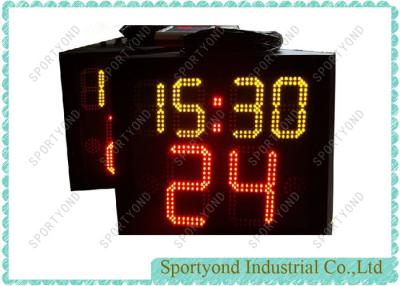 China 3 sided electronic shot clocks with game period timing for water polo for sale