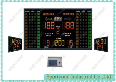 China Huge Electronic Basketball Scoreboards and Shot Counter Time for sale