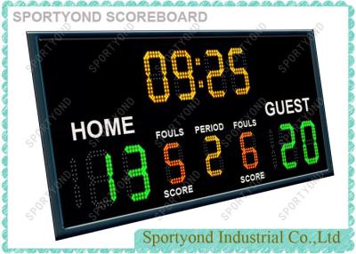 China 7 Segment Sport Stadium Electronic Wireless Scoreboard For Basketball for sale