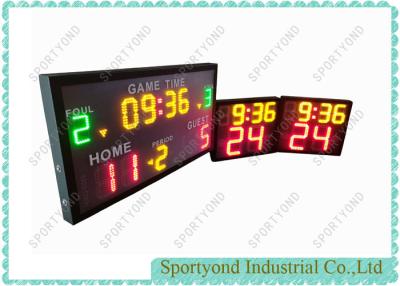 China China Electronic Basketball Scoreboard and 24 Sec Shot Clock Game Timer Supplier for sale