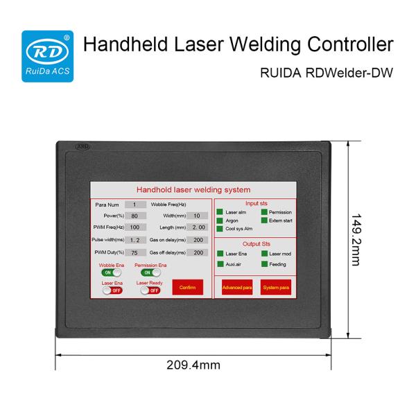 RUIDA RDWelder-DW Laser Welding Controller Dual Station Handheld Laser Welder Controller