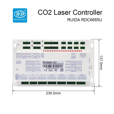 中国 RDC6685U 二重ヘッド アシンクロンレーザー制御器 二酸化炭素 刻印切削機械 販売のため
