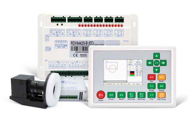 Quality RUIDA RDV6442S CO2 Vision Controllers For Non Metal Cutting With Double Heads for sale