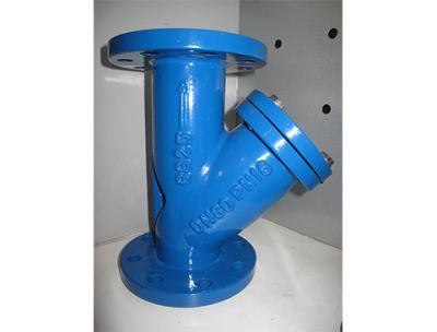 China Ductile iron Flange End Y-strainer for sale