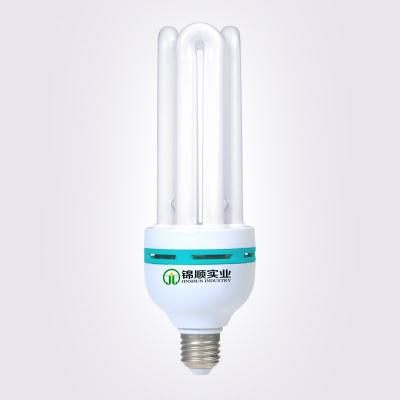 China 4U 45W Cfl Energy Saving Bulbs  124mm  Tri-phosphor powder coated for sale