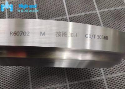 China Zirconium gesmede Astm b493   R60702 gesmede flens Te koop
