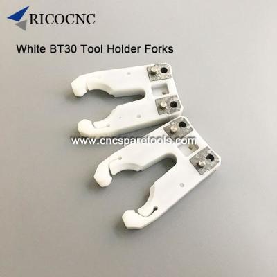 China White BT30 Tool Changer Grippers CNC Tool Holder Clips for BT30 Collect Chucks for sale