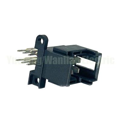 China 6 Pin 9-966140-5 PCB Plug Auto Wiring Harness 6 Way Plug Pin Connector for sale