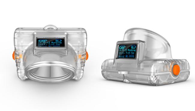 Miner Headlamp Side View