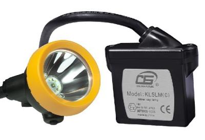 中国 7800mAh再充電可能なリチウム-低い電力の徴候を含むイオン電池LED鉱山のヘッドライトのポータブル 販売のため