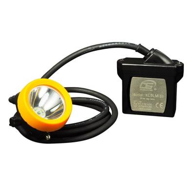 China KL5LM Rechargeable LED Mining Cap Lamp Super Bright 15000Lux for sale