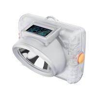 China KL6LMB Cordless LED Mining Cap Lamp Underground Miner Light With OLED Display for sale
