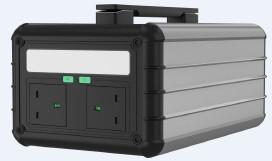 Cina 576Wh Centrale elettrica portatile 600w Emc Omologata in vendita