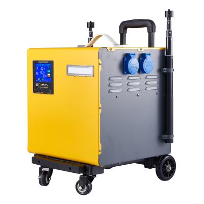 Cina 300w-3800w Centrali elettriche mobili di grande capacità Fornitore di energia per campeggi all'aperto in vendita