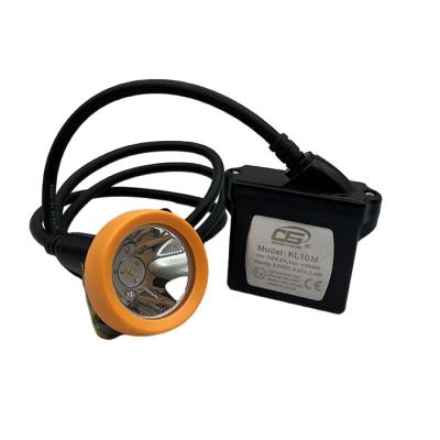 중국 재충전 가능한 광산 램프 KL10M 10Ah 배터리 용량과 함께 본질적으로 안전한 광부 램프 판매용