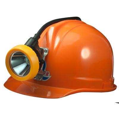 China 3.7V Underground Miners Cap Lamps 20000Lux Led Mining Cap Lighting For Mining With Blue Rear Light for sale