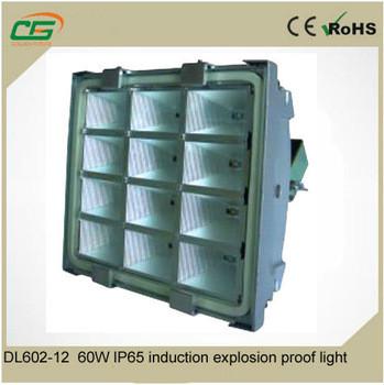 A indução da C.C. 36V 60 watts conduziu luzes do dossel para o branco fresco de alumínio 5500K do posto de gasolina IP65