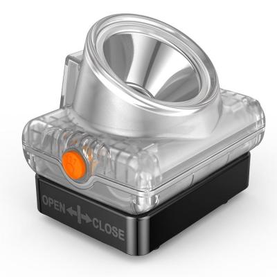 China KL6LM ATEX Approved LED Mining Cap Lamp Wireless Rechargeable With 15000Lux Brightness for sale