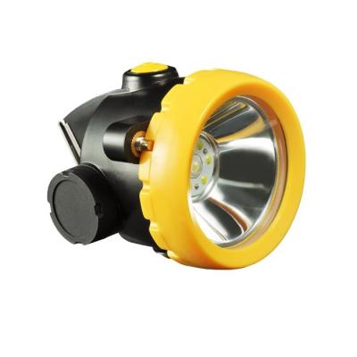 China Portable LED Rechargeable Cordless Miner's Lamp Headlight AC 100-240 V Input Voltage for Mining for sale