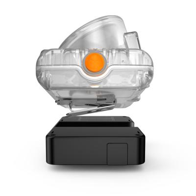 중국 15000 LUX LED 광산 캡 램프 (유도 충전 OLED 디스플레이) 판매용