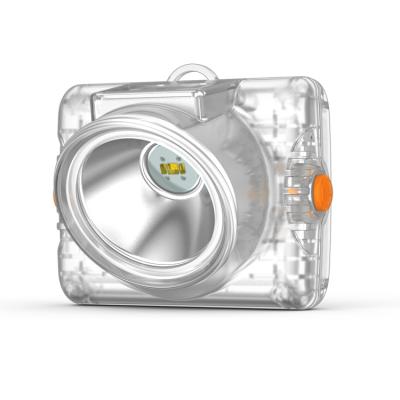 중국 15000 LUX LED 광산 캡 램프 (유도 충전 OLED 디스플레이) 판매용