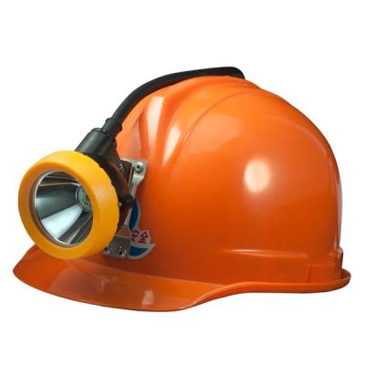 China 15000lux LED Mining Cap Lamp with Blue Flashing Rear Light IP68 for sale