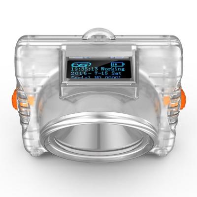 China Wireless Inductive Charging LED Miner Lamp IP68 15000lux for sale