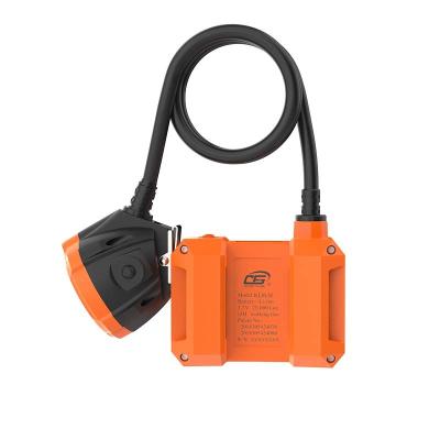 China KL8LM Rechargeable LED Mining Headlamp 25000Lux IP68 Waterproof Cap Lamp LED Helmet Lamp for sale