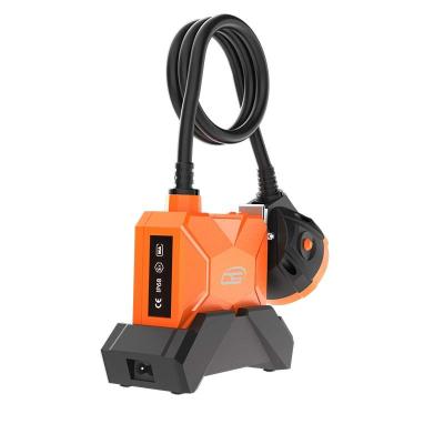 China Golden Future 25000Lux KL8LM Rechargeable Mine Lamp Digital Corded Cap Lamp Mining Light for sale