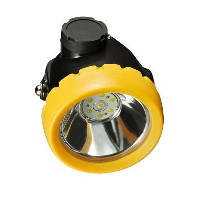 China Factory Direct Sales Cordless Safety Head-mounted Helmet Light Rechargeable Miner's Lamp for sale