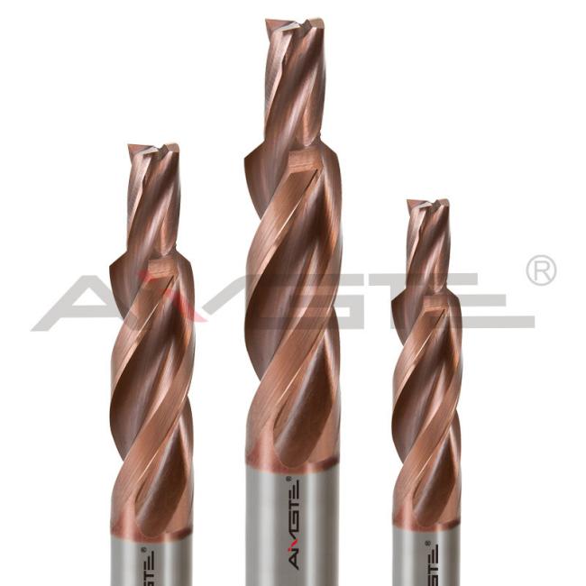 Customized solid carbide step end mill with precision cutting edges