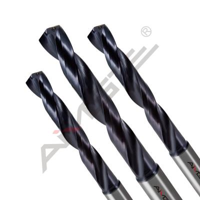 Cina Perforazione 5D attraverso liquido di raffreddamento Perforazione a carburo da 4 mm - 32 mm per acciaio inossidabile in vendita