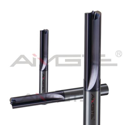 China Tungsten Hard Metal Drill Bits Three Pointed Metal Reamer Drill Bit Customized for sale