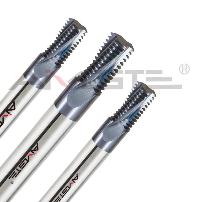 Full Profile Carbide Thread Milling Cutter close-up view
