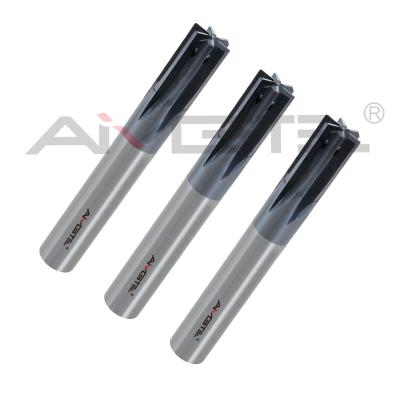 Chine Reamer de carbure solide automobile 6 flûtes Reamer de fin de moulin avec liquide de refroidissement à travers le trou à vendre