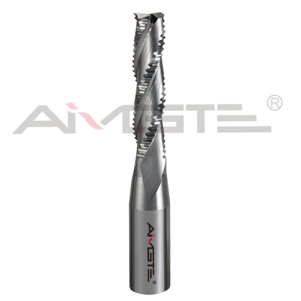 Quality 0.6μm Aluminum Roughing Endmill H6 3 Flute Roughing End Mill Customized for sale