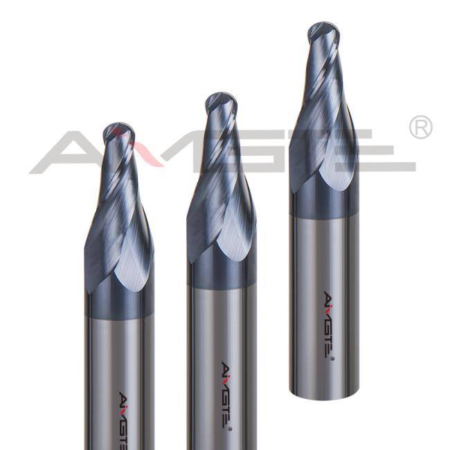 High Speed Carbide Tapered Ball End Mill close-up view