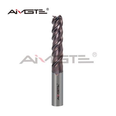 China 35° Helix Custom End Mill 12mm CNC Milling Cutter Combined Heavy Duty and finishing for sale