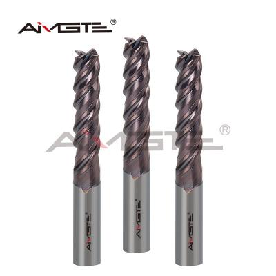 China 35° Helix Custom End Mill 12mm CNC Milling Cutter Combined Heavy Duty and finishing for sale