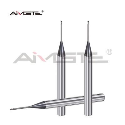 China 2 flauta Flat Bottom End Mill Deep Groove Carbide Milling Cutter para aço inoxidável à venda