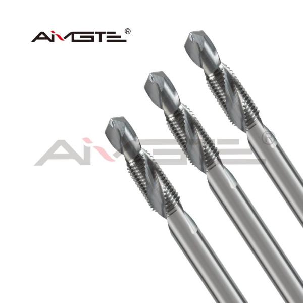 Quality TiAlN Coated Carbide Drill Bit High Speed Carbide Drill Tap Combination Tool for sale