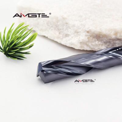 China AlTiCrN Carbide Drill Bit 1mm – 20mm CNC Drill Bit With R Edge for sale