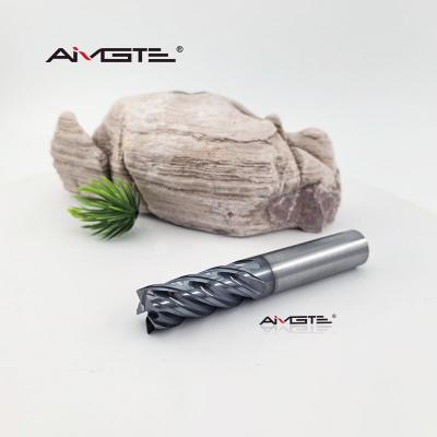 Cina AlTiCrN 5 Flute Carbide End Mill per acciaio Alta prestazione CNC Milling Cutter per leghe inossidabili di acciaio indurito in vendita