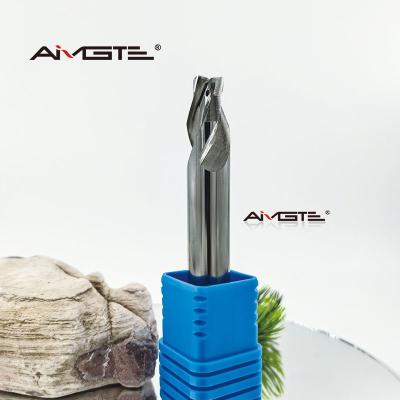 China 3 Cutting Edge Tapered Step Forming Cutter Internal Coolant Carbide Tool Uncoated for Aluminum for sale