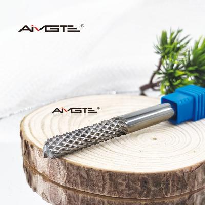Cina Frese a candela in carburo da 4mm 6mm per PCB - Frese per incisione in acciaio al tungsteno a dente di mais per la lavorazione di circuiti stampati in vendita