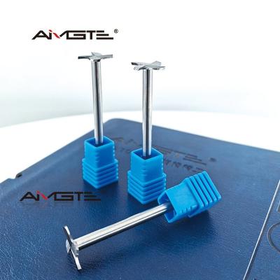 Cina 20 mm 4 flauta Custom Tungsteno Acciaio T slot Cutter Alto precisione T tipo utensile di fresatura per la lavorazione del metallo in vendita