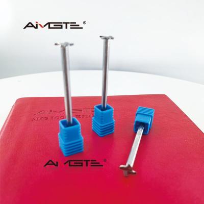 China Op maat gemaakte massieve wolfraamcarbide T-gleuf frees 4-snijders T-type freesgereedschap voor CNC metaalbewerking machines groeven OEM ODM beschikbaar Te koop